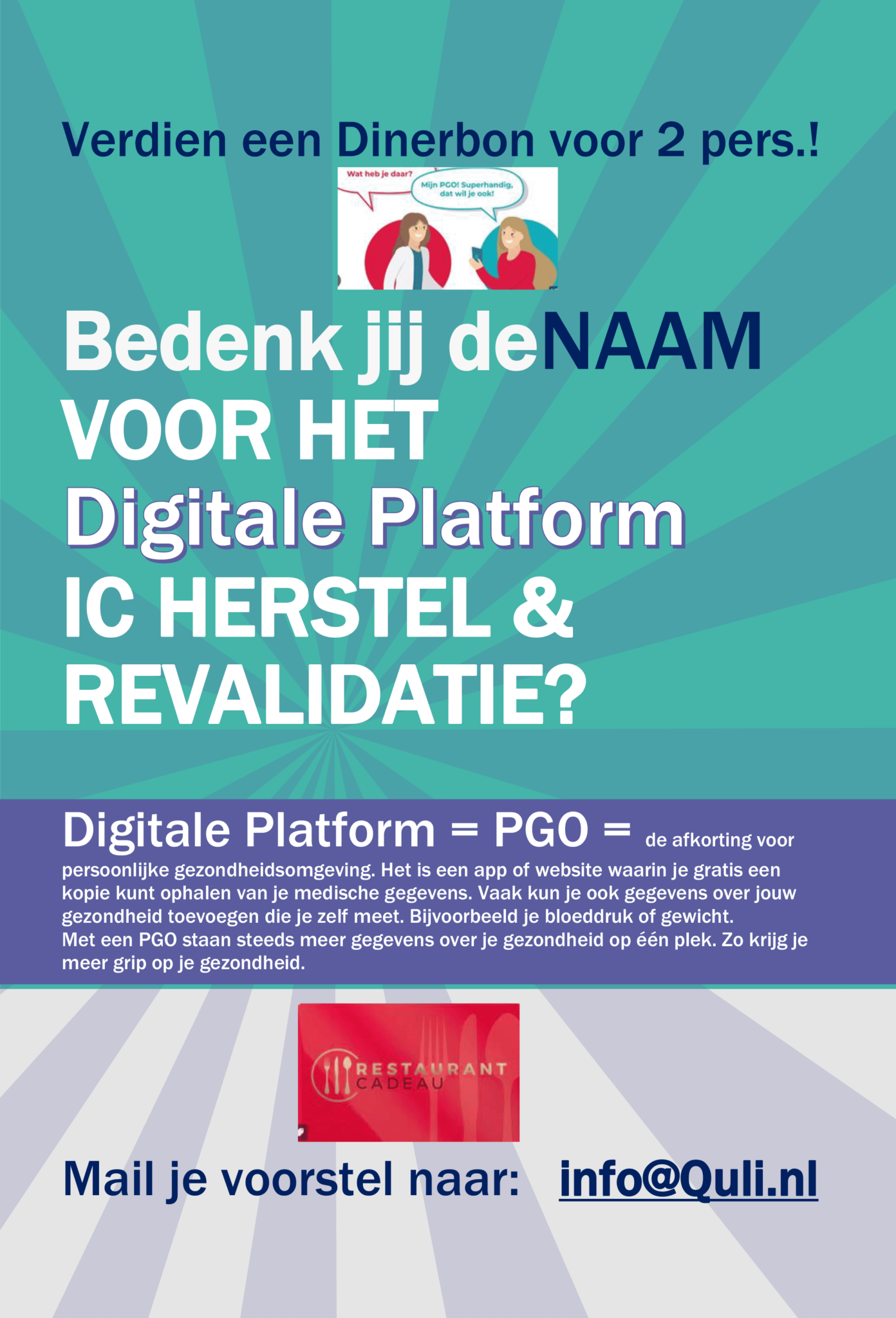 IC Connect | Verdien een dinerbon voor 2 personen!